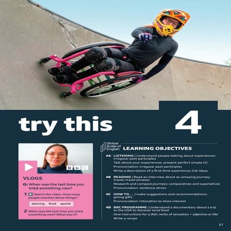 speakout A2plus- UNIT 4 pre-intermediate | PDF