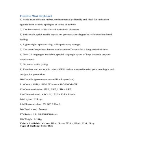 Keyboard and its types | PPT