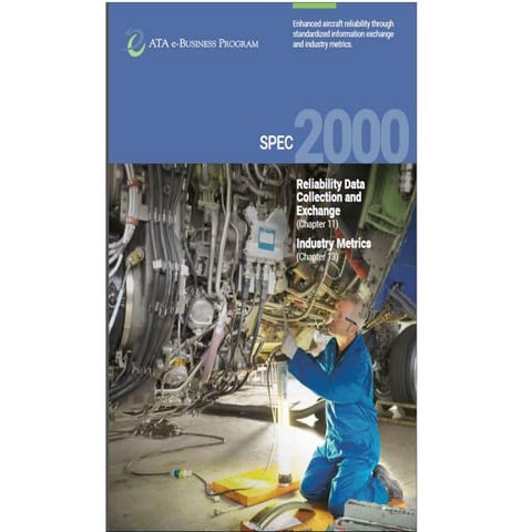 Spec 2000 Reliability aviation standards | PDF