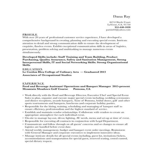 Gabrielle Resume | DOCX