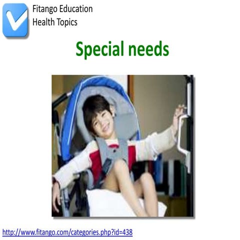 Special needs | PPTX