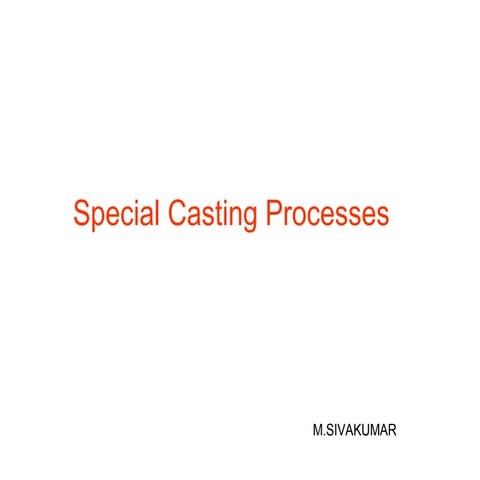 Casting tool | PDF
