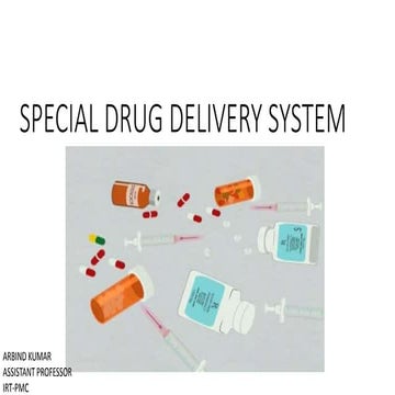 Special drug delivery system | PPTX