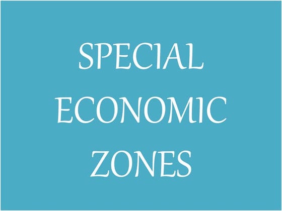 Special economic zone by vvr ias | PDF