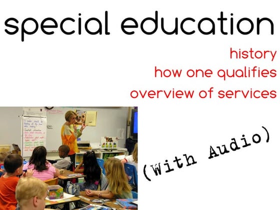 Presentation history of special education | PPTX | Special Needs Kids ...