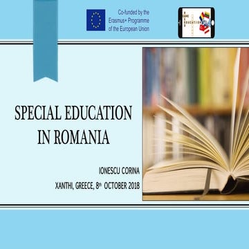 Special Education in Romania | PDF