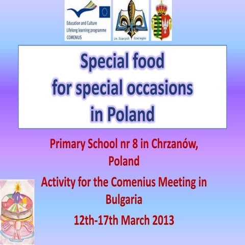 Special food for special occasions Poland | PPTX