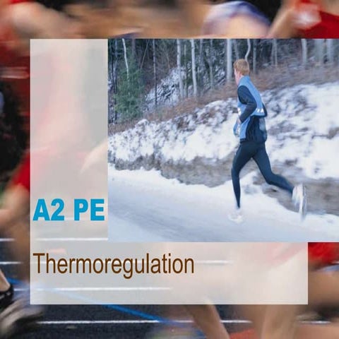 Specialised training thermoregulation 2013 | PPT