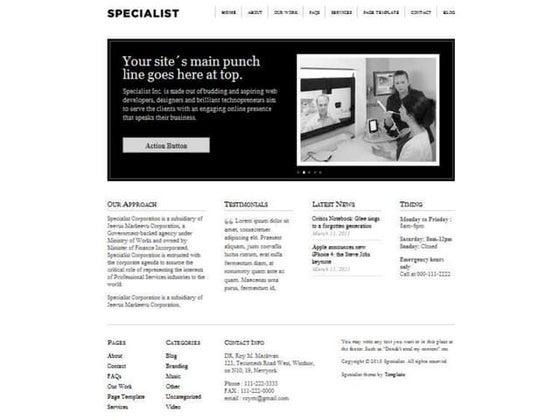 Beautiful WordPress themes | PPTX