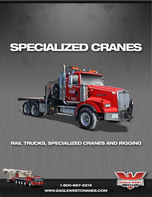 Folding Crane Brochure - Eagle West Cranes | PDF