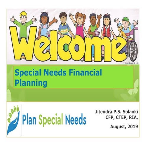 Special Needs Financial Planning | PDF
