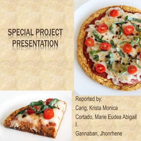 Special project presentation | PPT