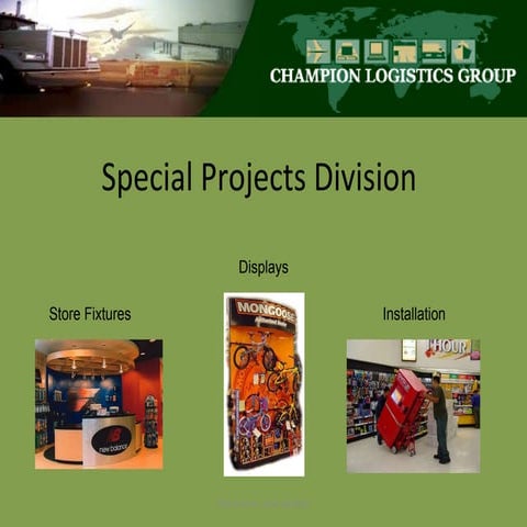 CLG - Special Projects Division | PPT
