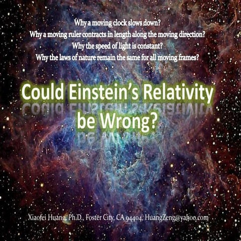 Could Einstein’s Relativity be Wrong? | PDF