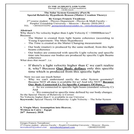 The Speed of Light | PPS
