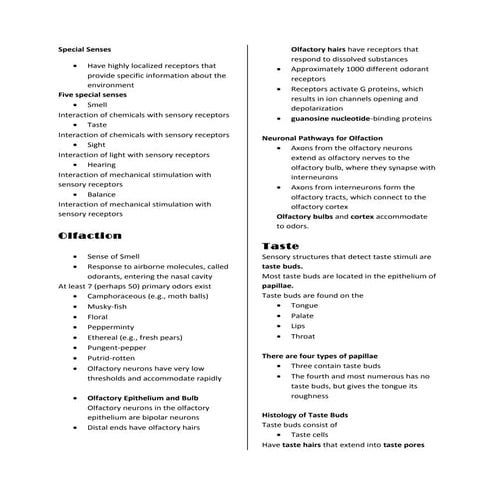 Sensory organs | PPT