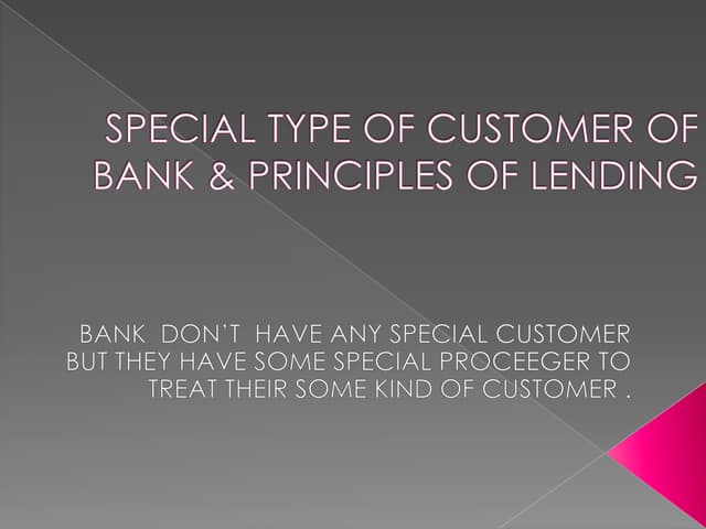 Types Of Customers | PPS