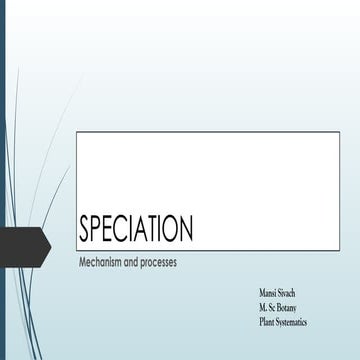 SPECIATION in plants based on phylogeny.pptx