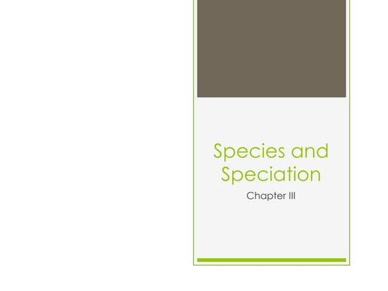 Speciation 10-130509060643-phpapp02 | PDF | Genetics | Science
