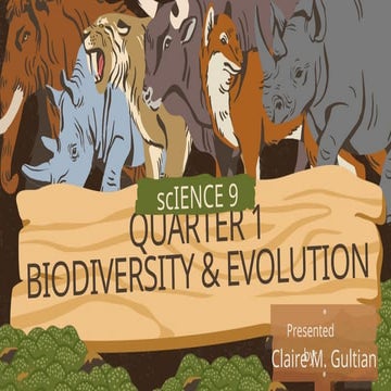 PPT Presentation-Causes of Species Extinction | PPT