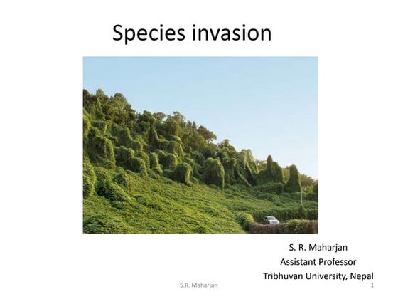 Invasive Species | PPTX