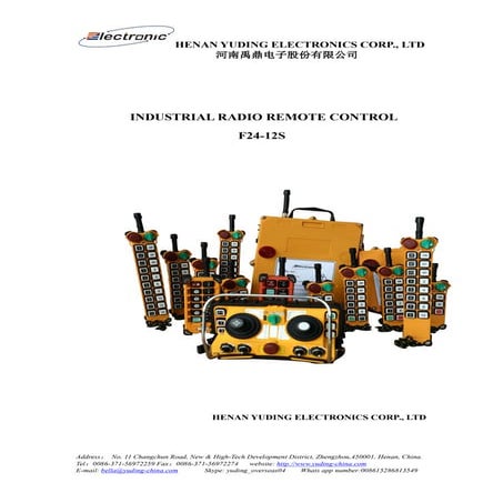 Specification of f24 12 s | PDF | Telecommunications Industry | Industries