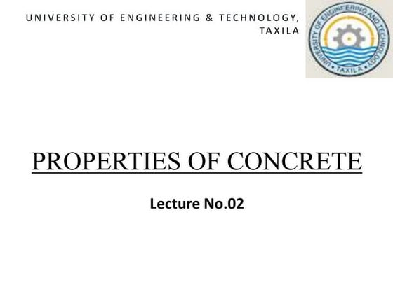 Manufacturing of concrete | PPTX