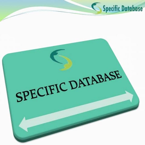 Specific database | PPT
