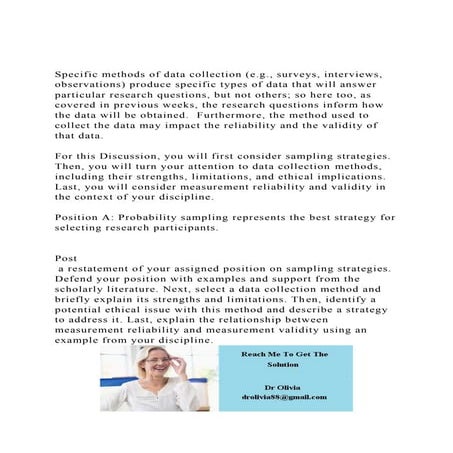 Specific methods of data collection (e.g., surveys, interviews, .docx