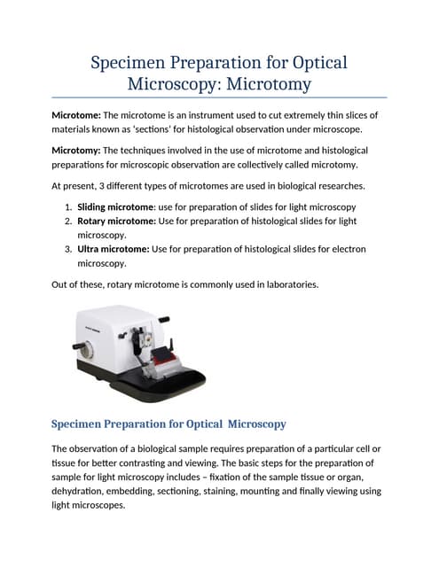 Wet mount and hanging drop methods. | PDF | Physics | Science