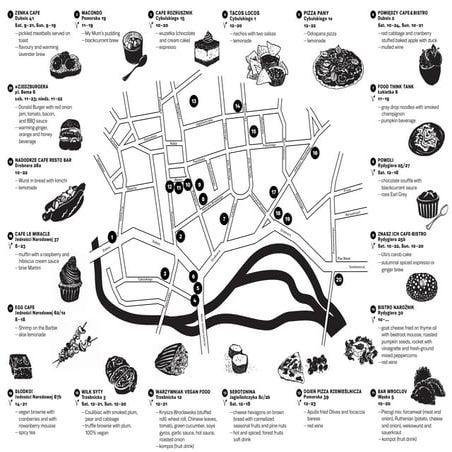 English map: Specialties of Nadodrze | PDF