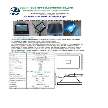 Rolling Shutter Remote Control | PDF