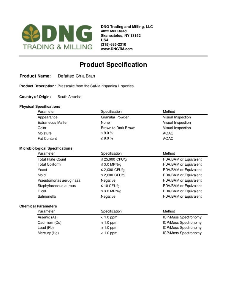 Food Product Spec Sheet Template Professionally Designed Templates food-product-spec-sheet-template-professionally-designed-templates