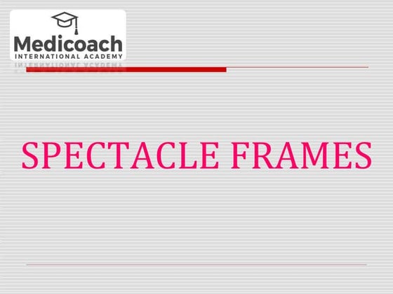 Frame types and parts | PPTX