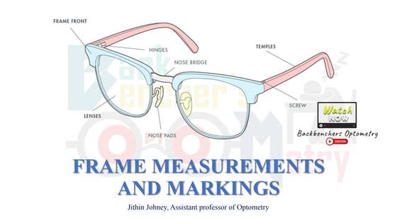Spectacle Frame parts & types | PPT