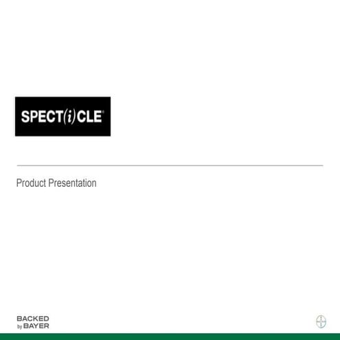Specticle Presentation | PPT