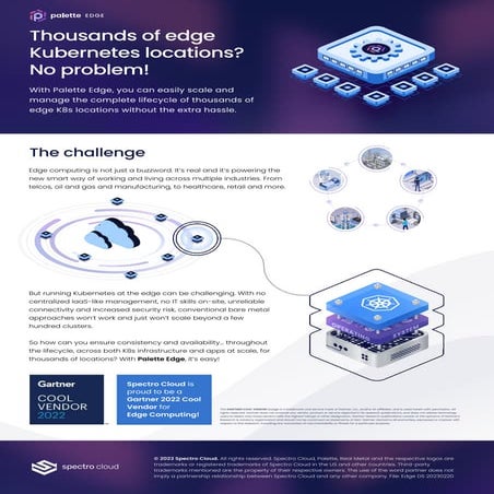 Spectro Cloud Palette Edge datasheet | PDF