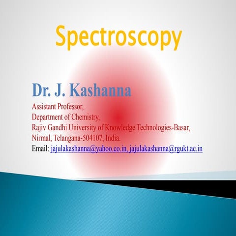 Molecular spectroscopy | PDF