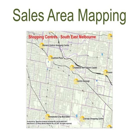 Sales Area Mapping | PPTX