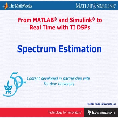 SpectrumEstimation.ppt