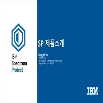 Ibm Spectrum Protect Overview Pdf