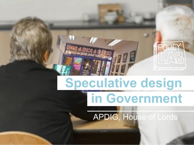 Speculative design | PDF