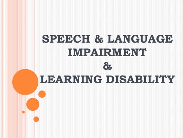 Acquired childhood aphasia | PPSX