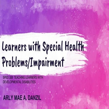 Other Health Impairment #2 | PPT
