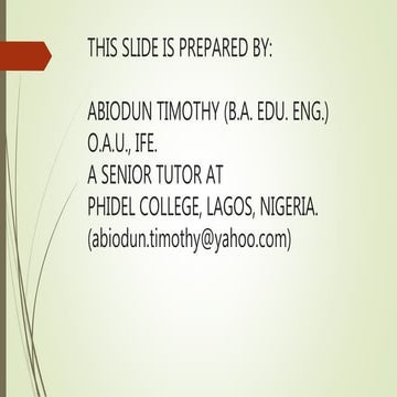 Speech writing for specific purposes | PPTX