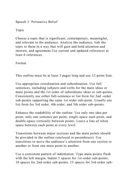 Speech Outline TemplateTitle ParentingName Topic Pa.docx