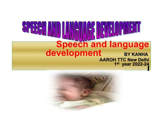 Understanding the Stages of Language Development in Children | PDF