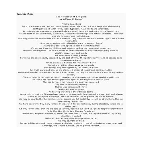 JHC Speech Choir Piece | DOCX