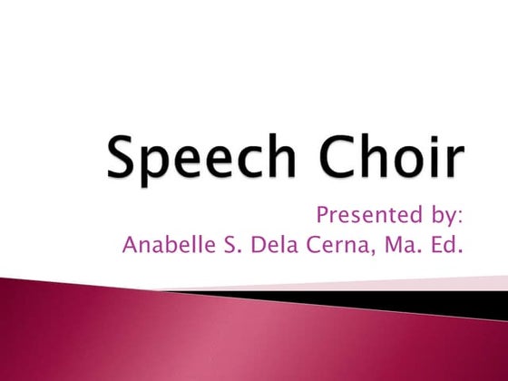 English 9 - Speech Choir definition, elements and tips.pptx