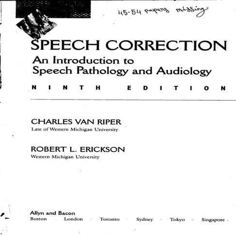 SPEECH CORRECTION van riper.pdf